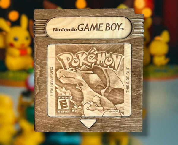 Customized Nintendo Gameboy Wooden Display Cartridge – Mid Missouri Laser